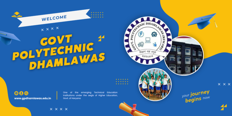 Govt. Polytechnic Dhamlawas, Rewari – Top Polytechnic College in Rewari